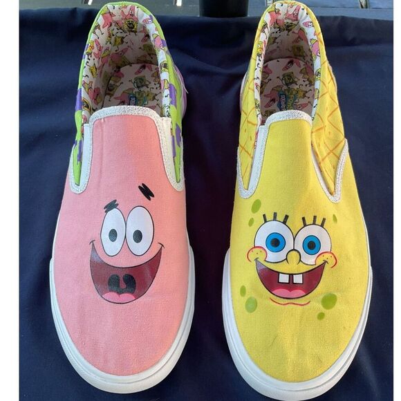 Ground Up | Shoes | Ground Up Spongebob Patrick Slip On Sneakers | Poshmark